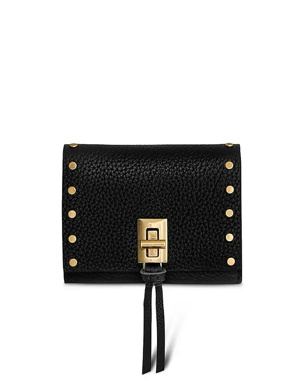 Rebecca Minkoff Darren Metro Small Leather Wallet - Black