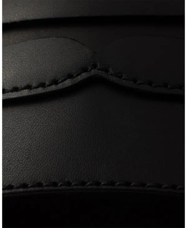 Prada Leather Slides - Black
