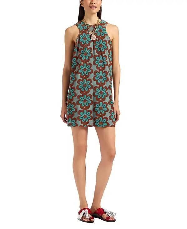 La DoubleJ Racer Mini Dress - Caper Rust