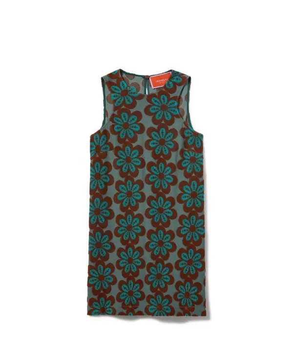 La DoubleJ Racer Mini Dress - Caper Rust