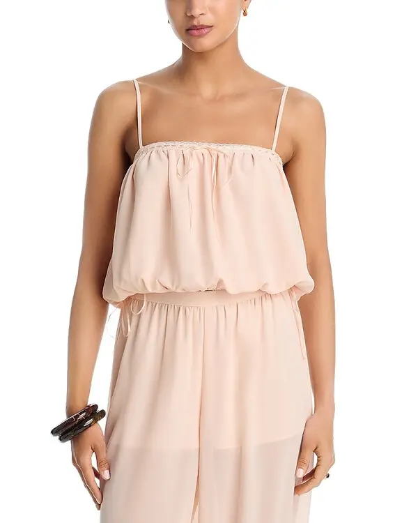 WAYF Jasmine Cami Top - Peach
