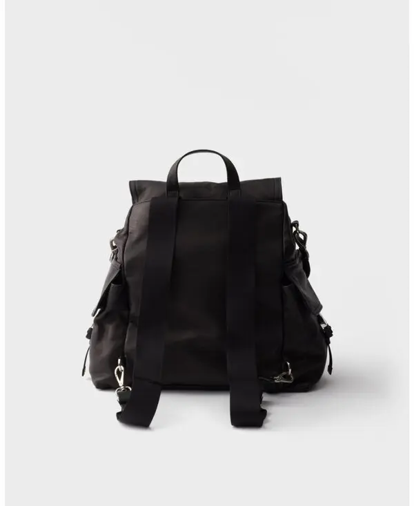 Prada Leather Backpack - Black