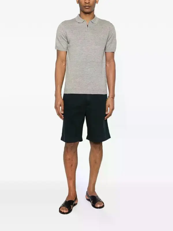 Woolrich Drawstring Pleated Shorts