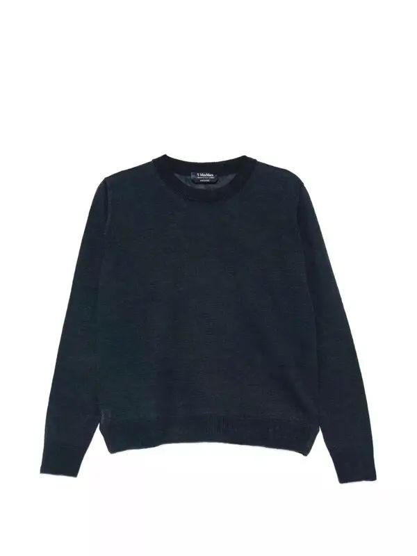 Max Mara Fervore Round-neck Sweater - Blue