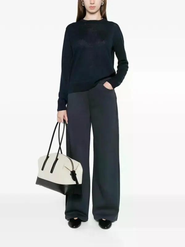 Max Mara Fervore Round-neck Sweater - Blue