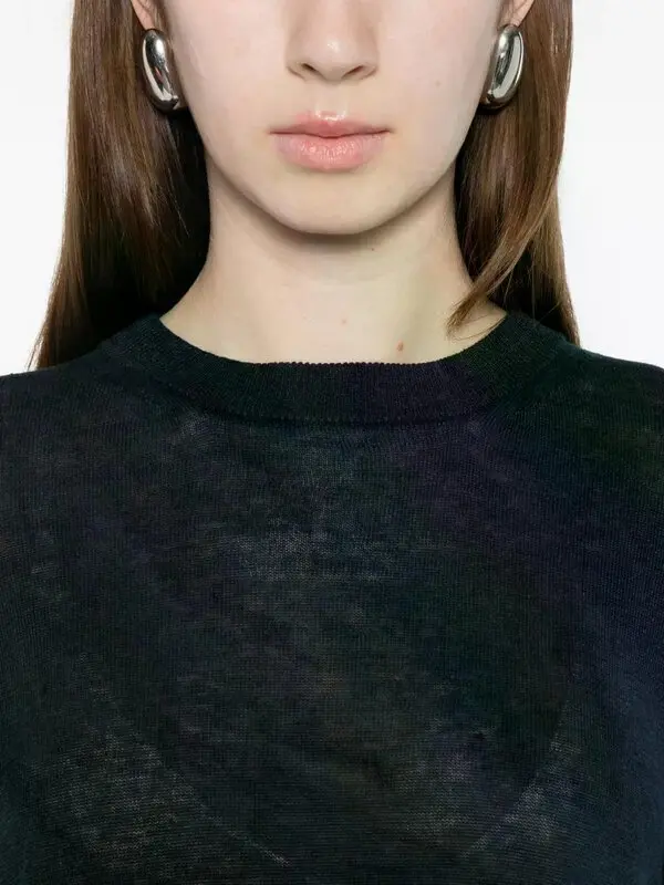 Max Mara Fervore Round-neck Sweater - Blue