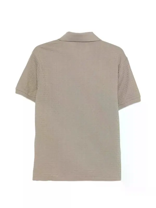 Emporio Armani Embossed Polo Shirt