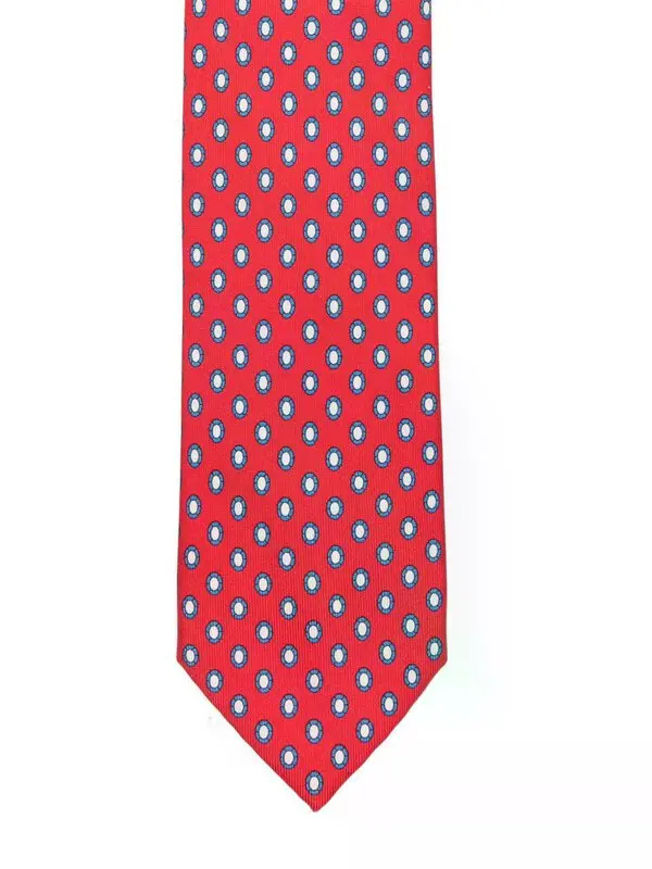 Brioni Polka-dot Neck Tie