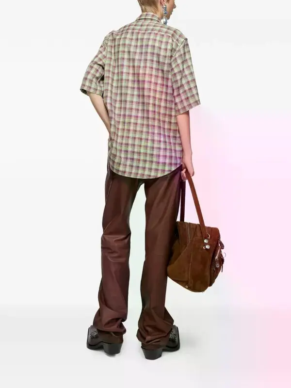 Acne Studios Checked Buttoned Shirt