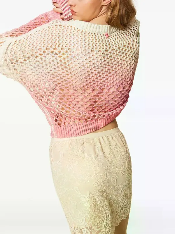 TWINSET Lace Mini Skirt