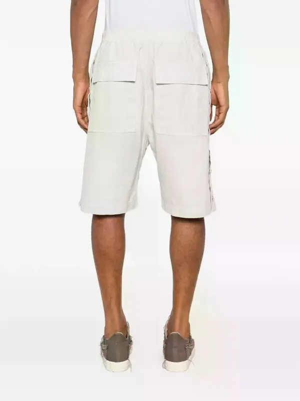 Rick Owens Wide Leg Bermuda Shorts