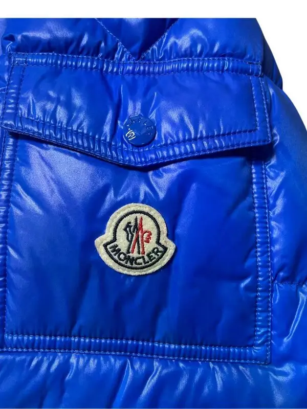 Moncler Maya Short Down Jacket - Blue