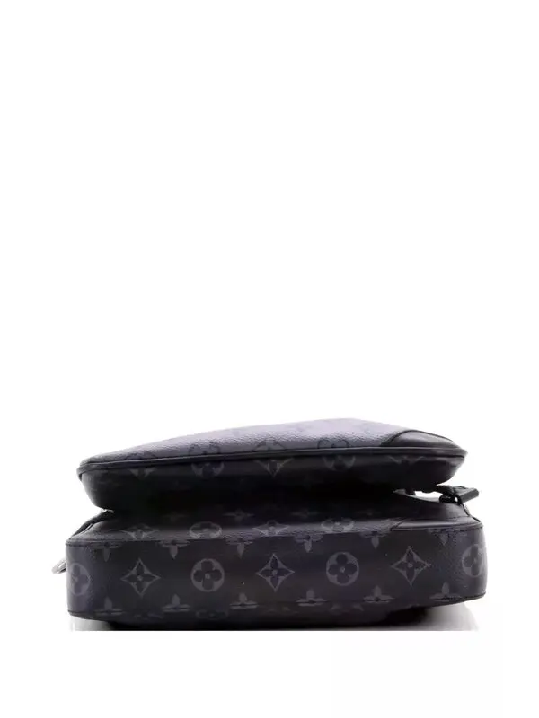 LOUIS VUITTON Trio Messenger Bag Reverse Monogram Eclipse Canvas - Black