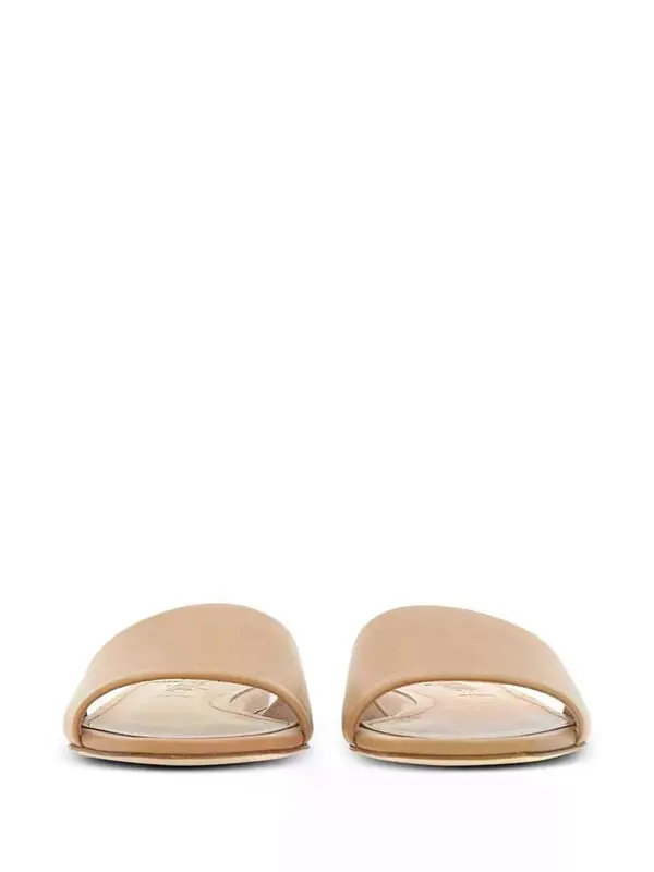 AeydĒ Anna Square Toe Sandals - Neutrals
