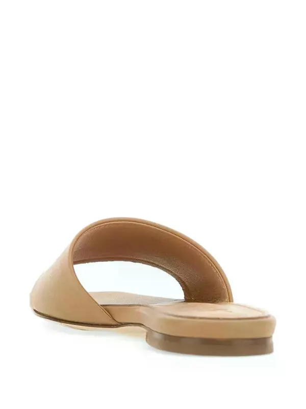 AeydĒ Anna Square Toe Sandals - Neutrals