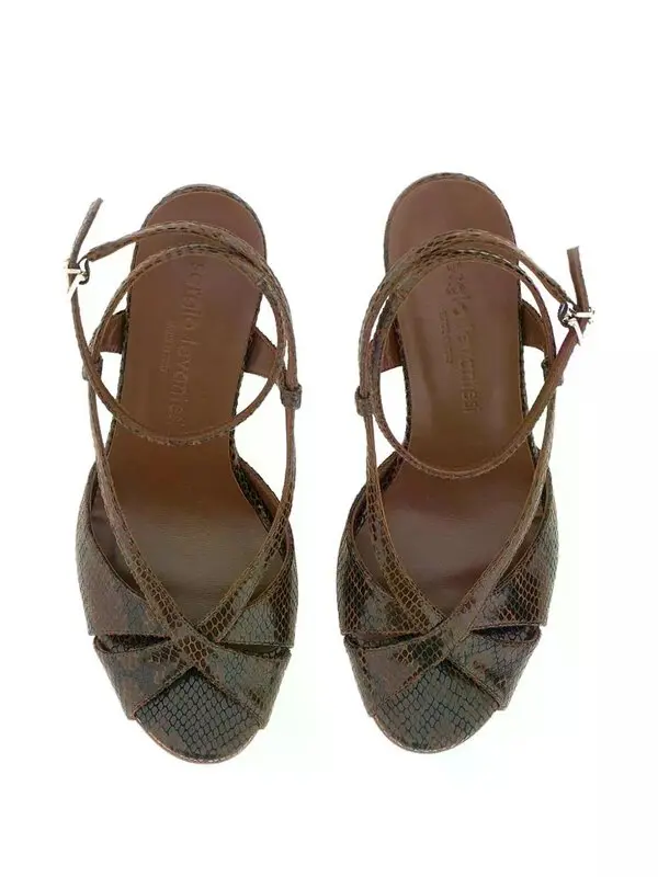 SERGIO LEVANTESI Genny Woven Sandals