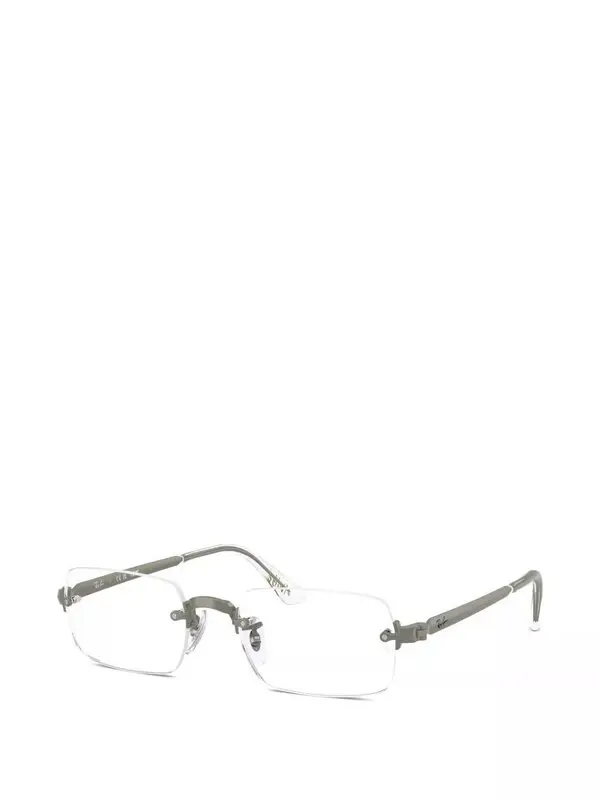 Ray-ban Rectangle Rimless Glasses