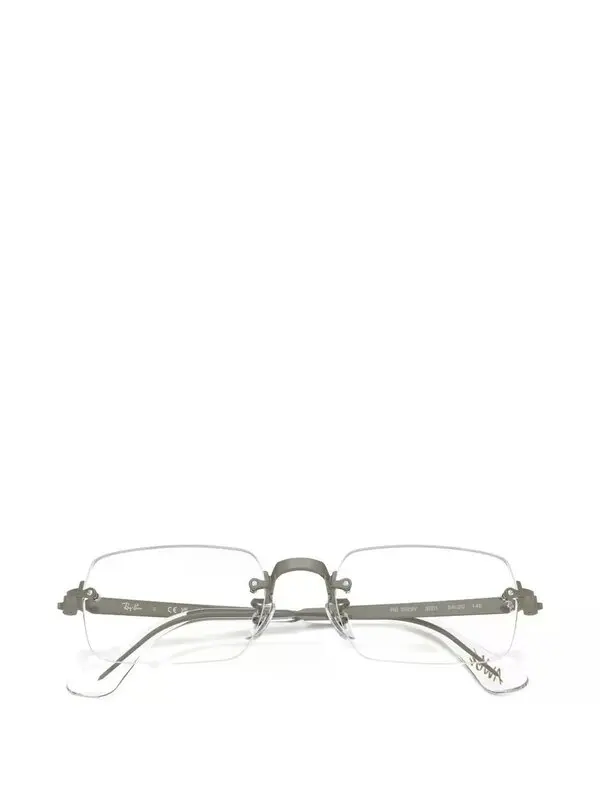 Ray-ban Rectangle Rimless Glasses
