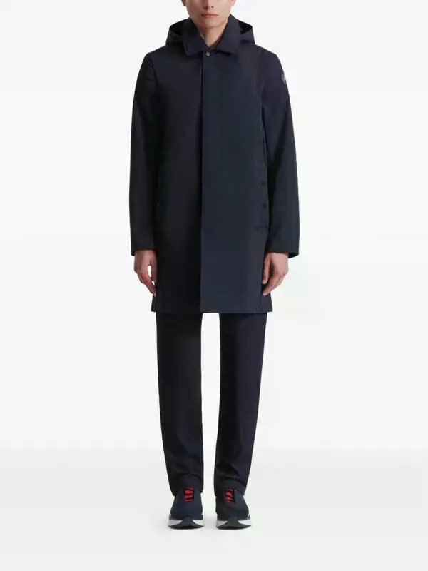 Fusalp Hooded Single-breasted Coat