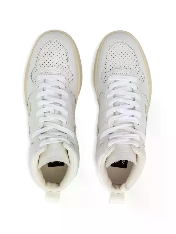 VEJA V-15 Panelled Sneakers - Neutrals