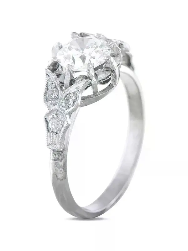 LB EXCLUSIVE Diamond Platinum Ring - Silver
