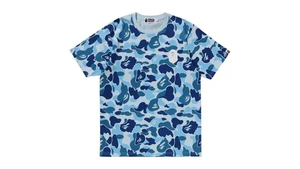 A BATHING APE Abc Camo Asnka Tee Shirt