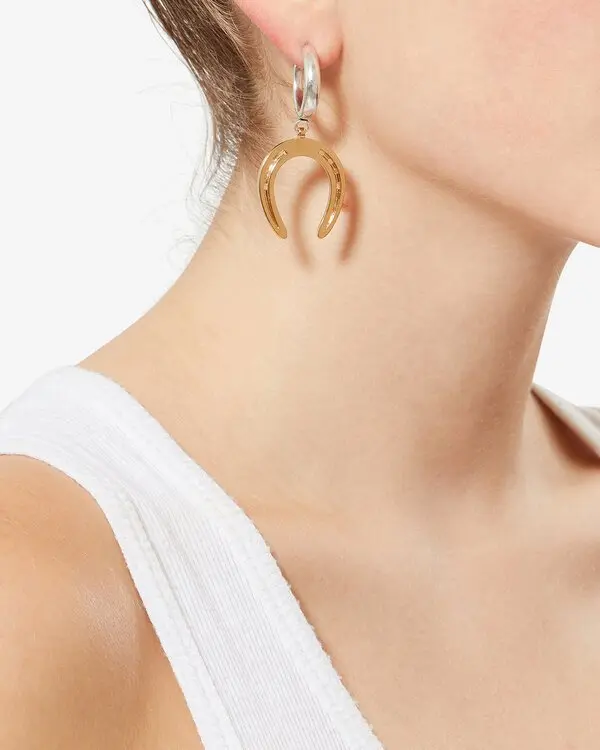 Isabel Marant Byrne Hoop Earrings - Gold/silver