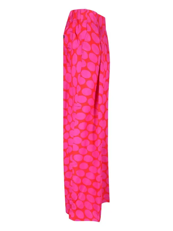 Dries Van Noten Wide Viscose Pants