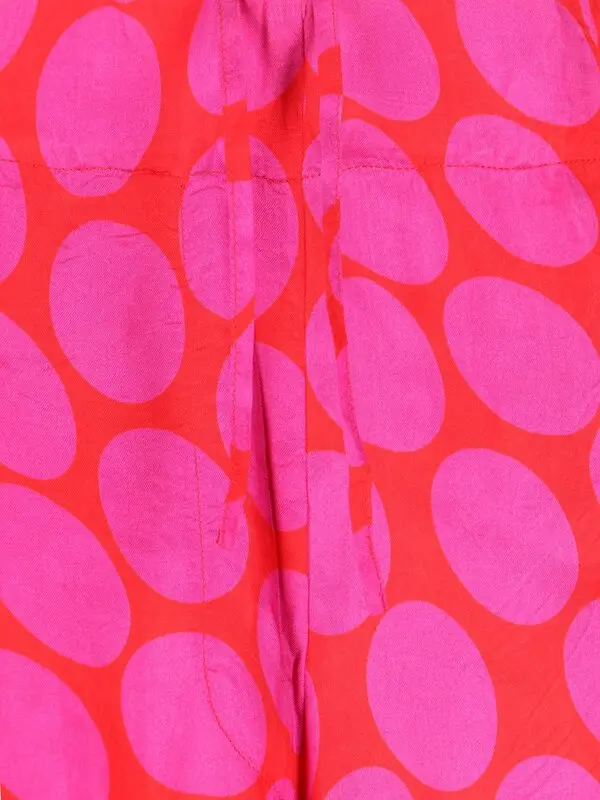 Dries Van Noten Wide Viscose Pants
