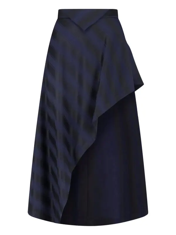 VIVIENNE WESTWOOD Wide Midi Skirt - Blue