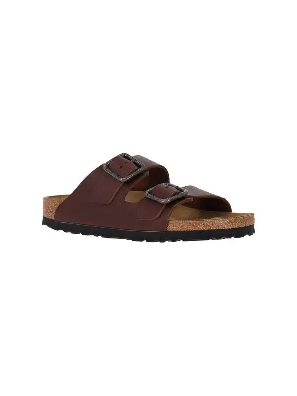 BIRKENSTOCK Arizona Wire Buckle Sandals - Brown