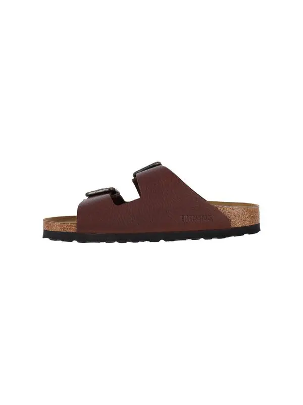 BIRKENSTOCK Arizona Wire Buckle Sandals - Brown
