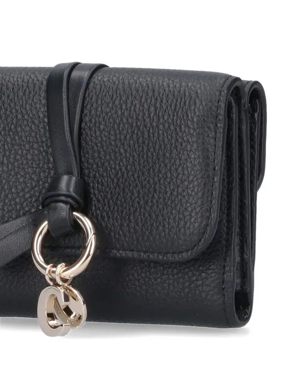 Chloé Wallet "alphabet - Black