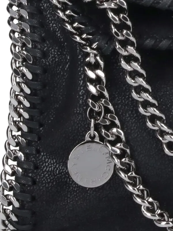 Stella McCartney Falabella Tiny Tote Bag - Black
