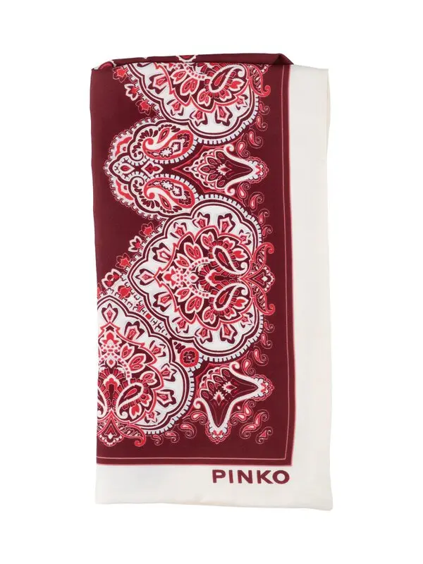 Pinko Swing" Scarf - Red