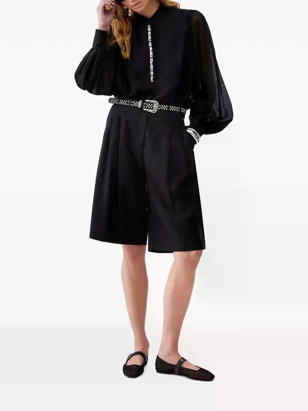 Liu Jo Logo Button Detail Shorts