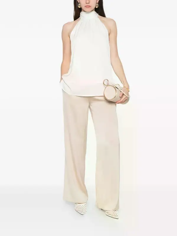 NOUVELLE SILK95FIVE Elasticated Trousers - Neutrals