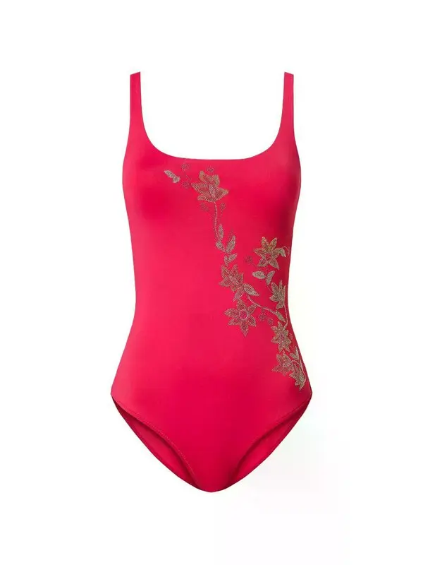 TWINSET Studded One-piece Swimsuit - Red