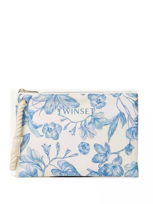 TWINSET Floral-print Purse With Handle