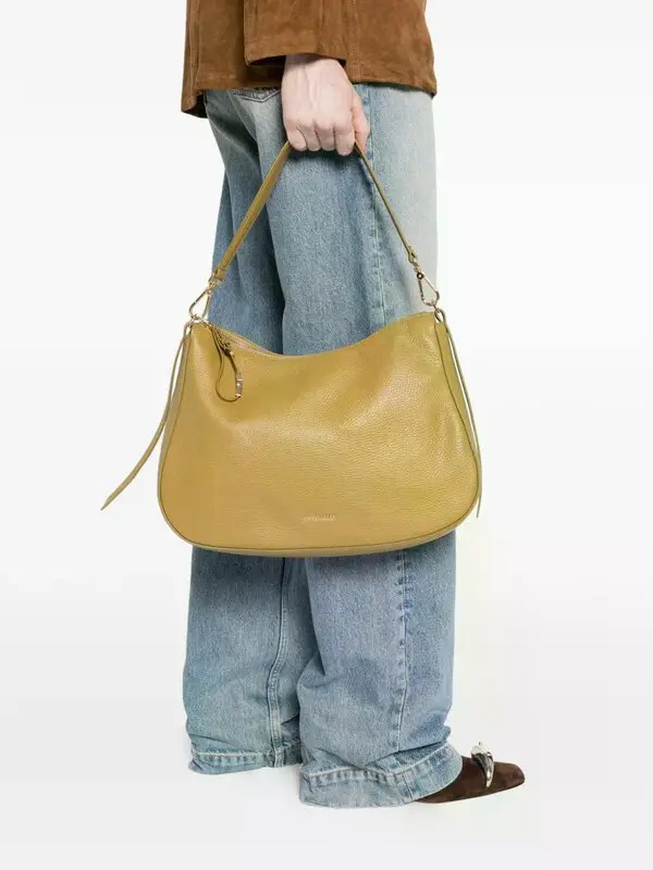 COCCINELLE Nory Leather Shoulder Bag - Green