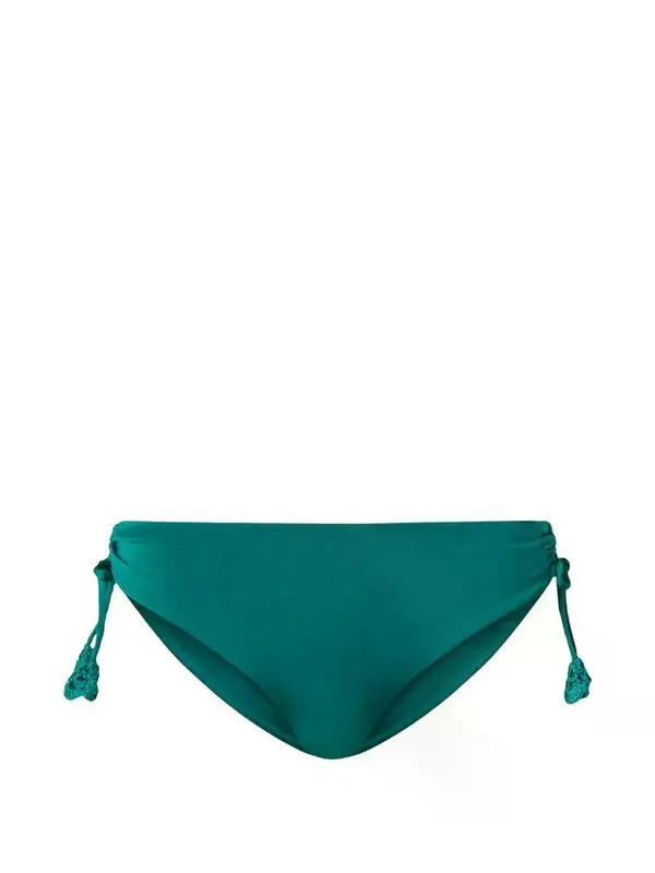 TWINSET Knitted-detail Bikini Bottom - Green
