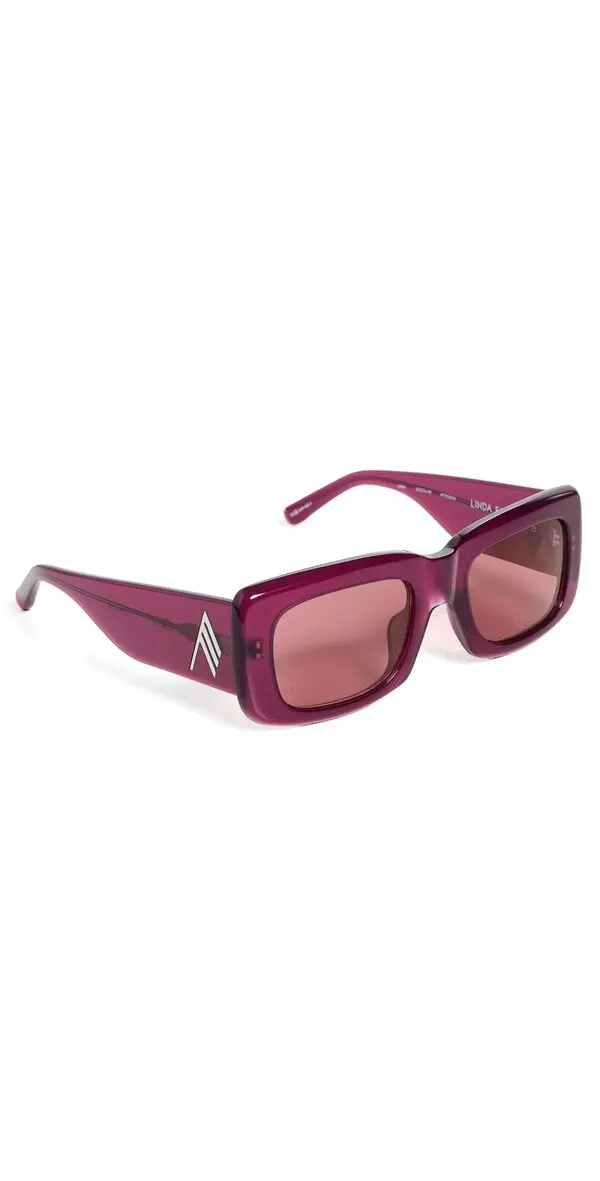 Attico Marfa Sunglasses - Red