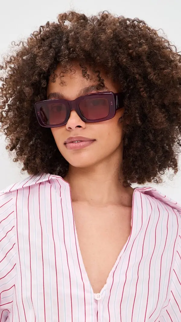 Attico Marfa Sunglasses - Red