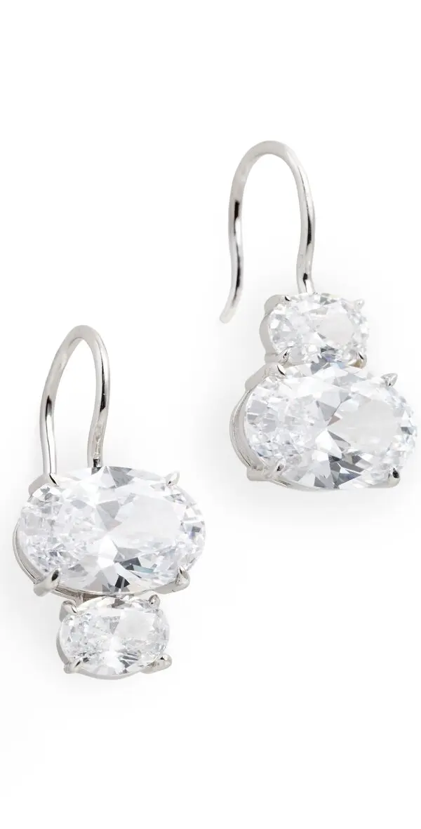 Shashi Esme Earrings - Silver