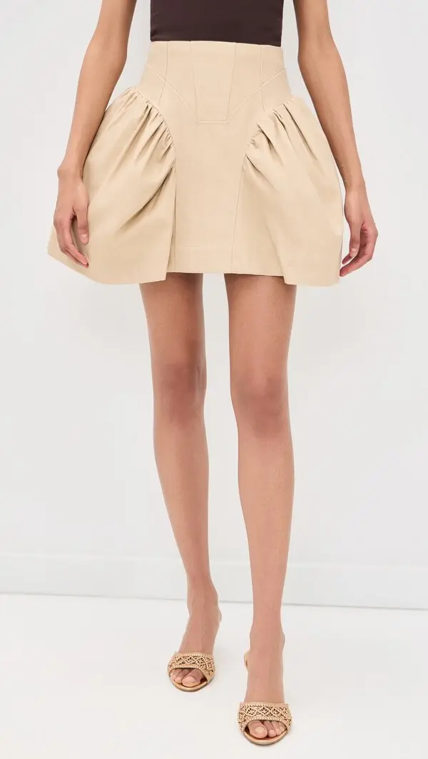 AKNVAS Canvas Bubble Skirt