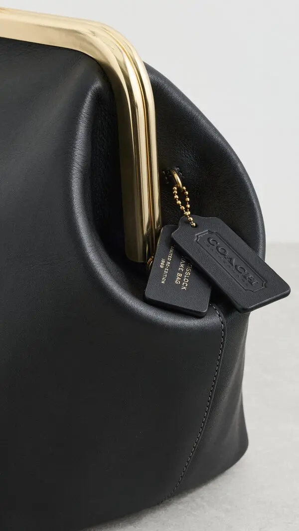 COACH Kisslock Frame 27 Shoulder Bag