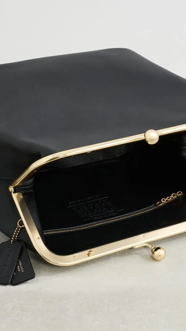 COACH Kisslock Frame 27 Shoulder Bag