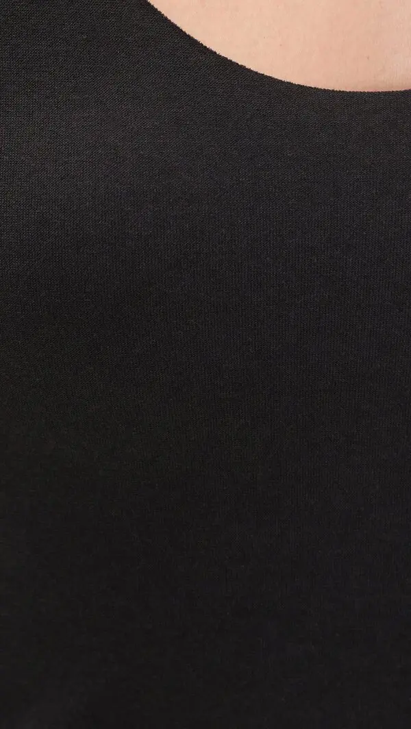 Commando Cotton Tank - Black