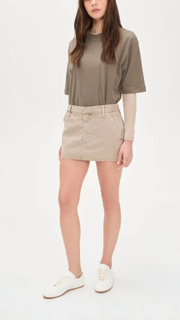 SLVRLAKE Chino Mini Skirt