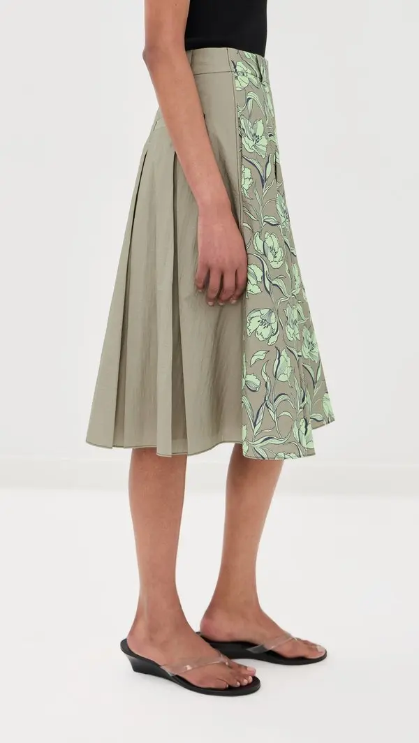3.1 Phillip Lim Pleated Knee-length Skirt